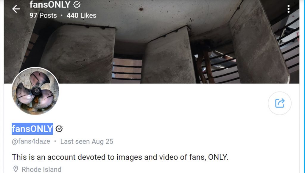 FansOnly aka Fans4Daze: The Coolest Account (Pun Intended)