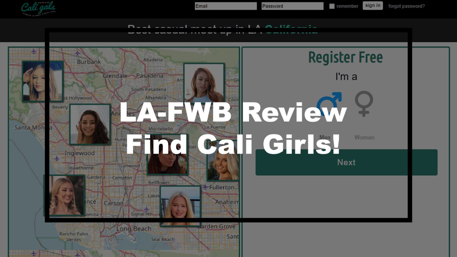 LA-FWB Review - Meet Hot Cali Girls For Hookups